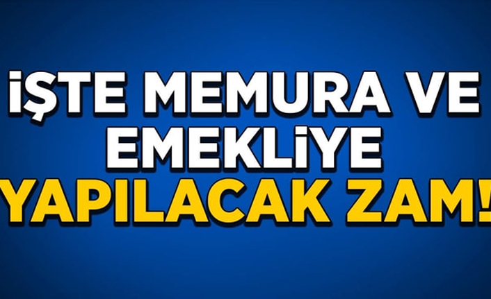 Son dakika… İşte memur ve memur emeklilerine verilecek enflasyon farkı ... Son dakika… İşte memur ve memur emeklilerine verilecek enflasyon farkı ...