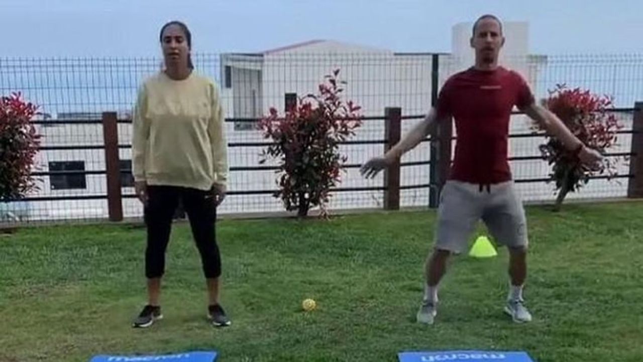 Joao Pereira'nın en büyük yardımcısı eşi Natacha Esmail - Aydın Haber ...