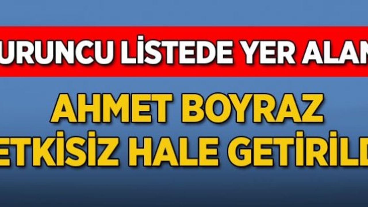 Turuncu listede yer alan Ahmet Boyraz öldürüldü ! - Aydın Haber, Son Dakika Aydın Haberleri ...